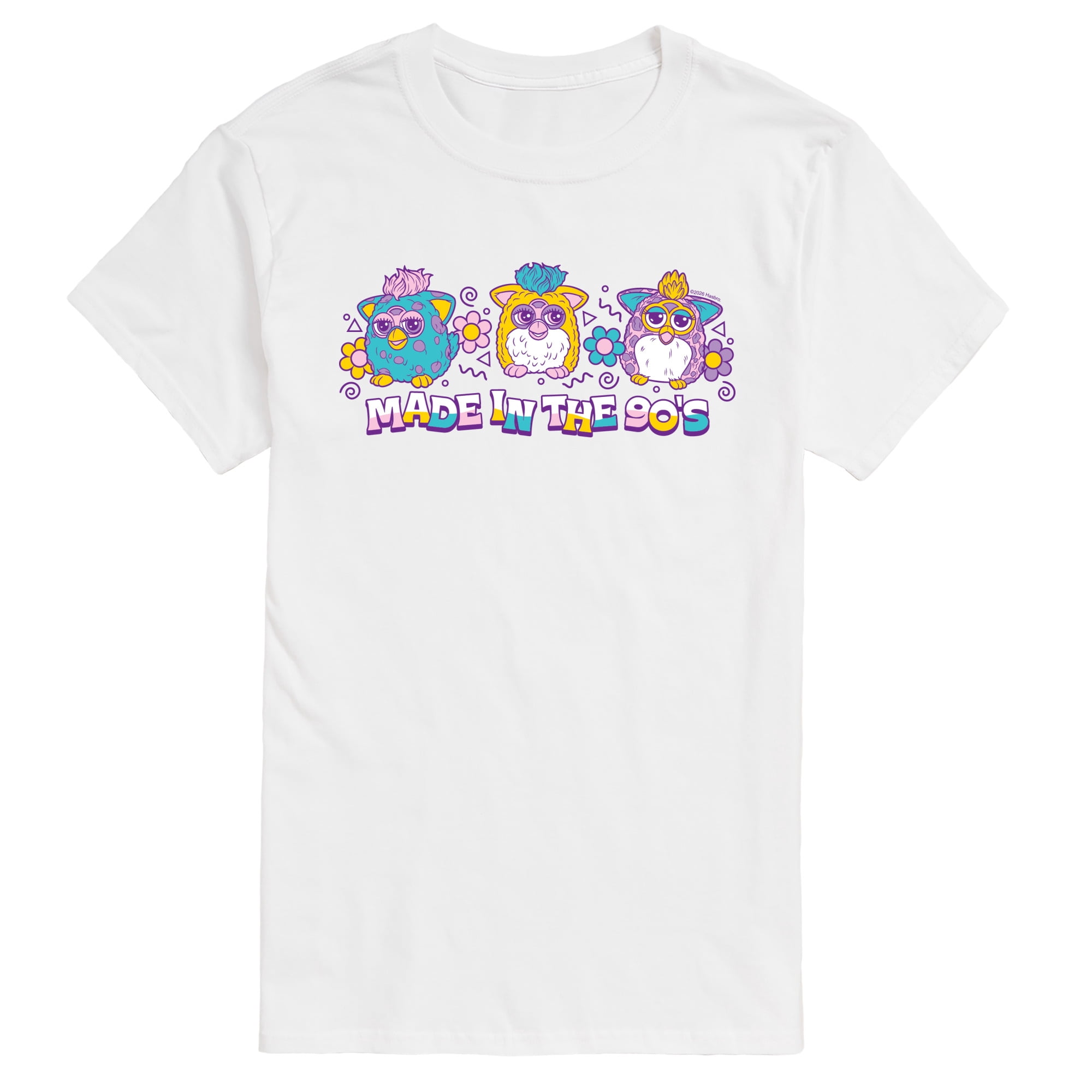 Furby - Made in the 90's - Men's Short Sleeve Graphic T-Shirt - Walmart.com