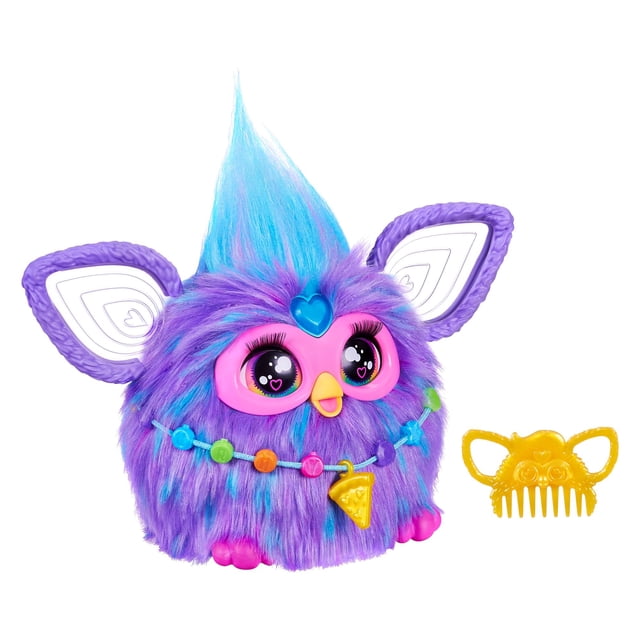 Furby Kids Magical Electronic Purple Plush Interactive Toy for 6 Year ...