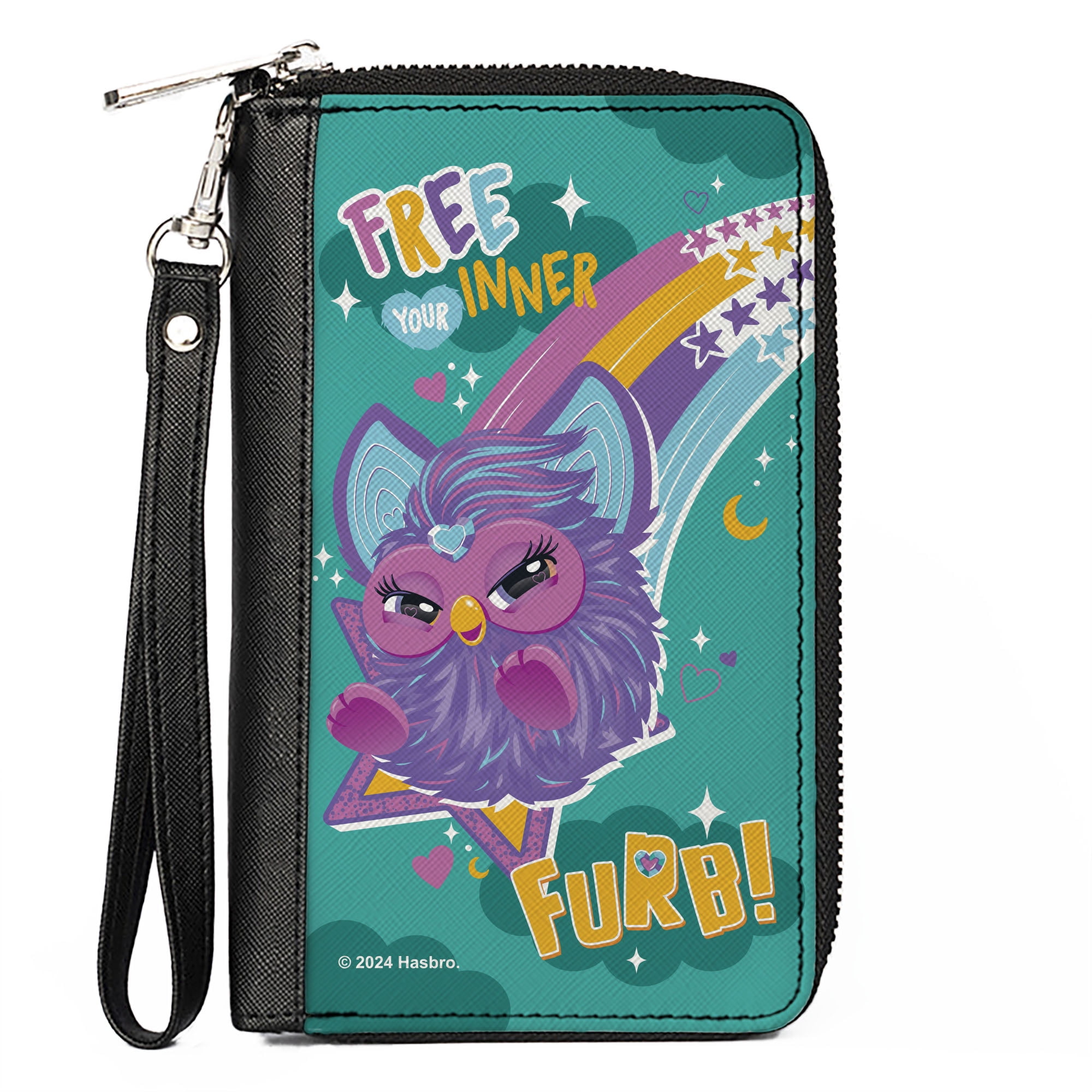 Furby Wallet, Zip Around, Furby Purple Furby Free Your Inner Furb ...