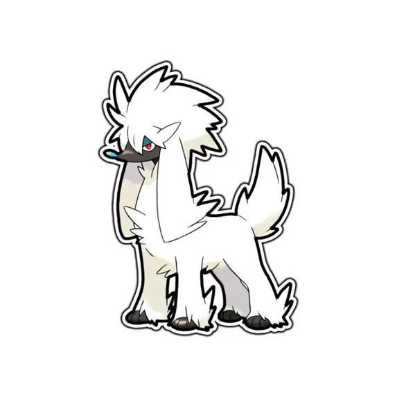Furfrou Waterproof Sticker Phone Decal Water Bottle Stickers Car Decals ...
