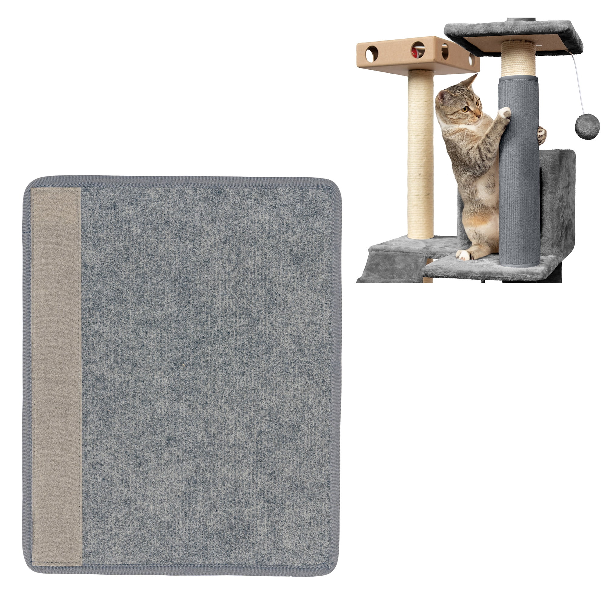 Tiger Tough Carpet Post Cover/Scratcher - 15.75" Gray - Walmart.com