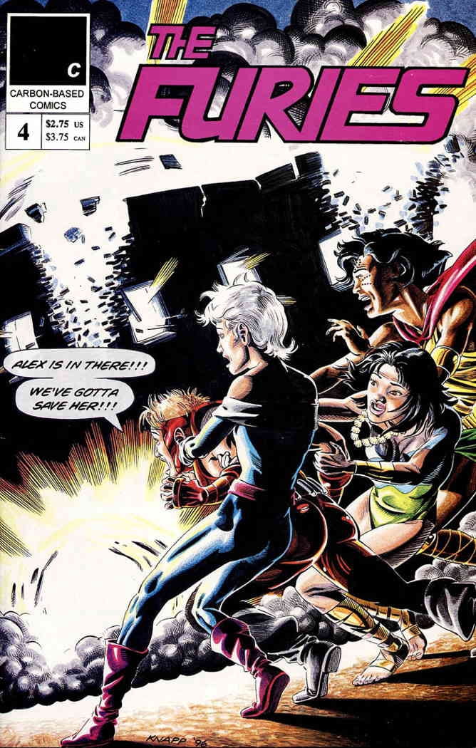 Furies, The (Carbon-Based) #4 VF ; Carbon-Based Comic Book - Walmart.com