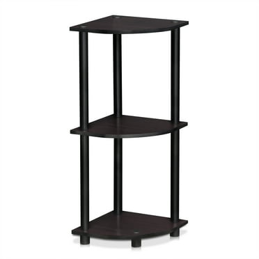 Furinno Turn-N-Tube 3-Tier Compact Multipurpose Shelf Display Rack with ...