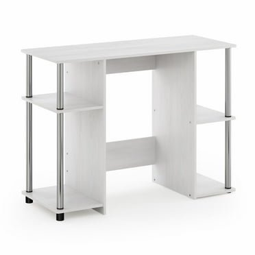 Furinno 15110 JAYA Modern Espresso Computer Study Desk with Shelves ...