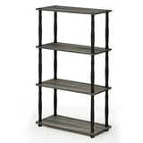 Furinno 18034 Turn-N-Tube 4-Tier Multipurpose Shelf Display Rack ...