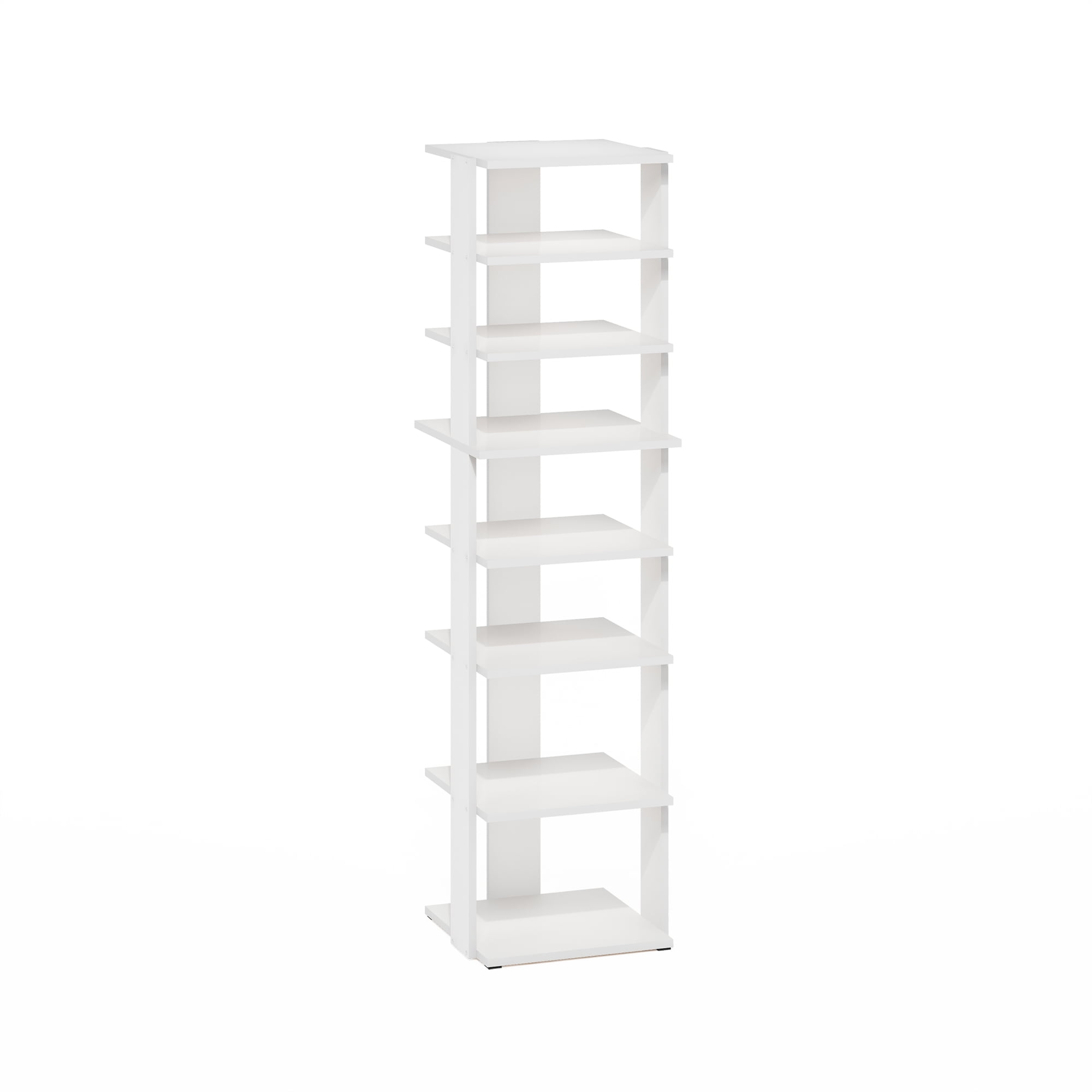 Furinno Compact 8-Tier Vertical Space Saving Free Standing Shoe Tower ...