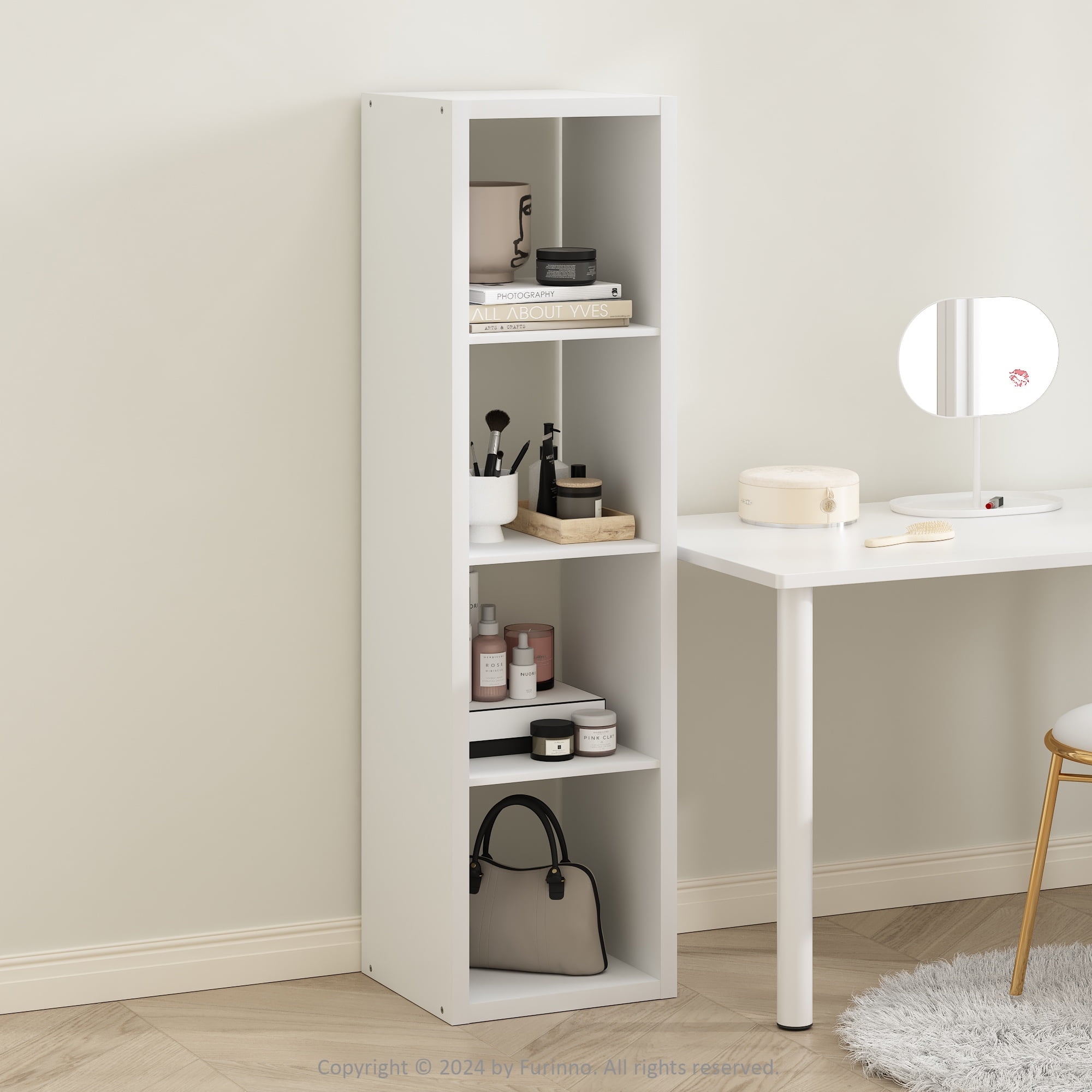 Furinno Cubic Open Back Multipurpose Clothing & Closet Storage ...