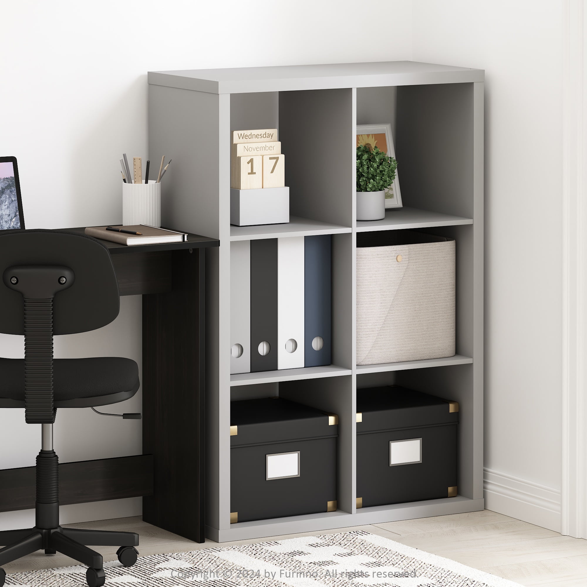 Furinno Cubic Open Back Multipurpose Clothing & Closet Storage ...