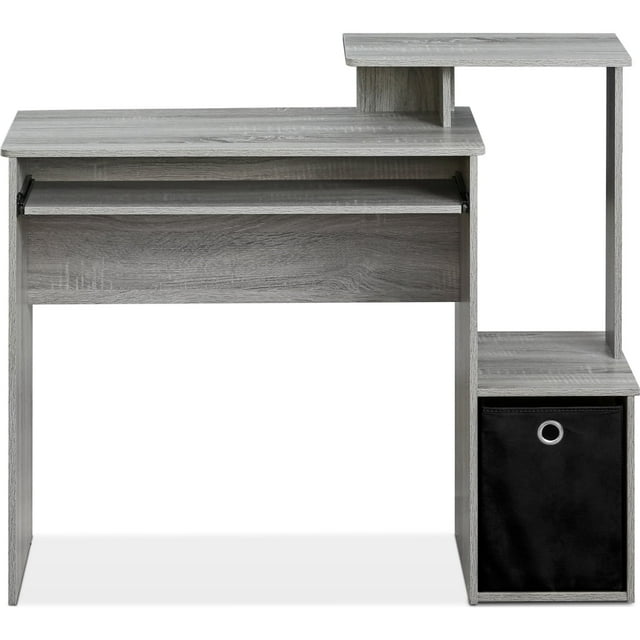 Furinno Econ Multipurpose Home Office Computer Writing Desk with Bin ...
