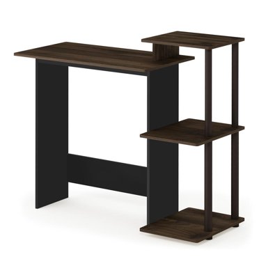 Furinno JAYA Simple Design Computer Writing Desk, Walnut - Walmart.com