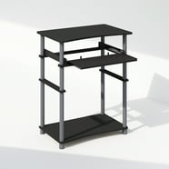 Furinno JAYA Simple Design Computer Writing Desk, Walnut - Walmart.com