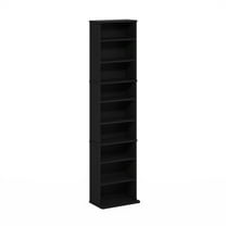 Furinno JAYA White Multimedia Storage Tower, Space Saving CD/DVD ...