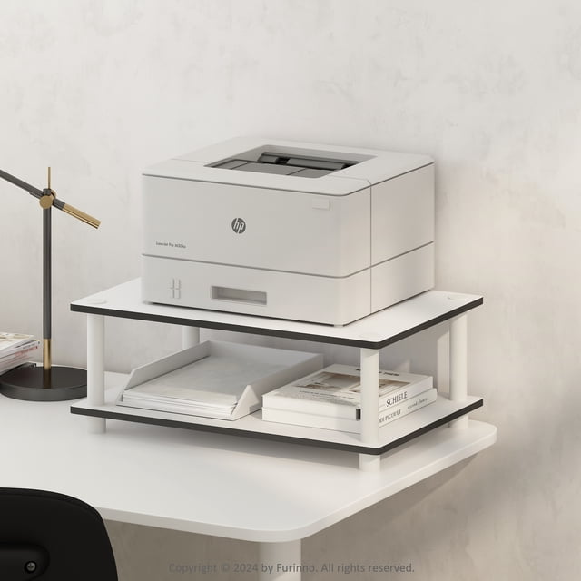 Furinno Just 2-Tier Toolless Multipurpose Printer Stand Display Storage ...