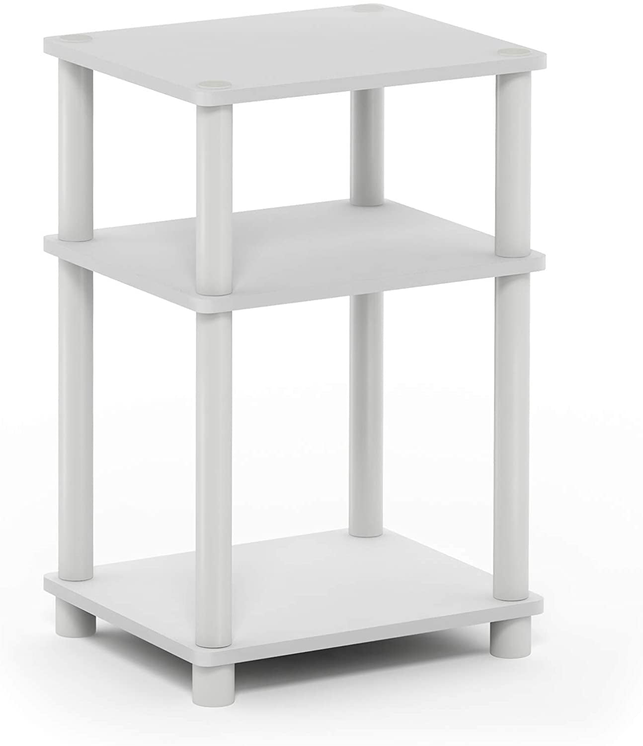 Furinno Just 3-Tier Turn-N-Tube End Table / Side Table / Night Stand ...