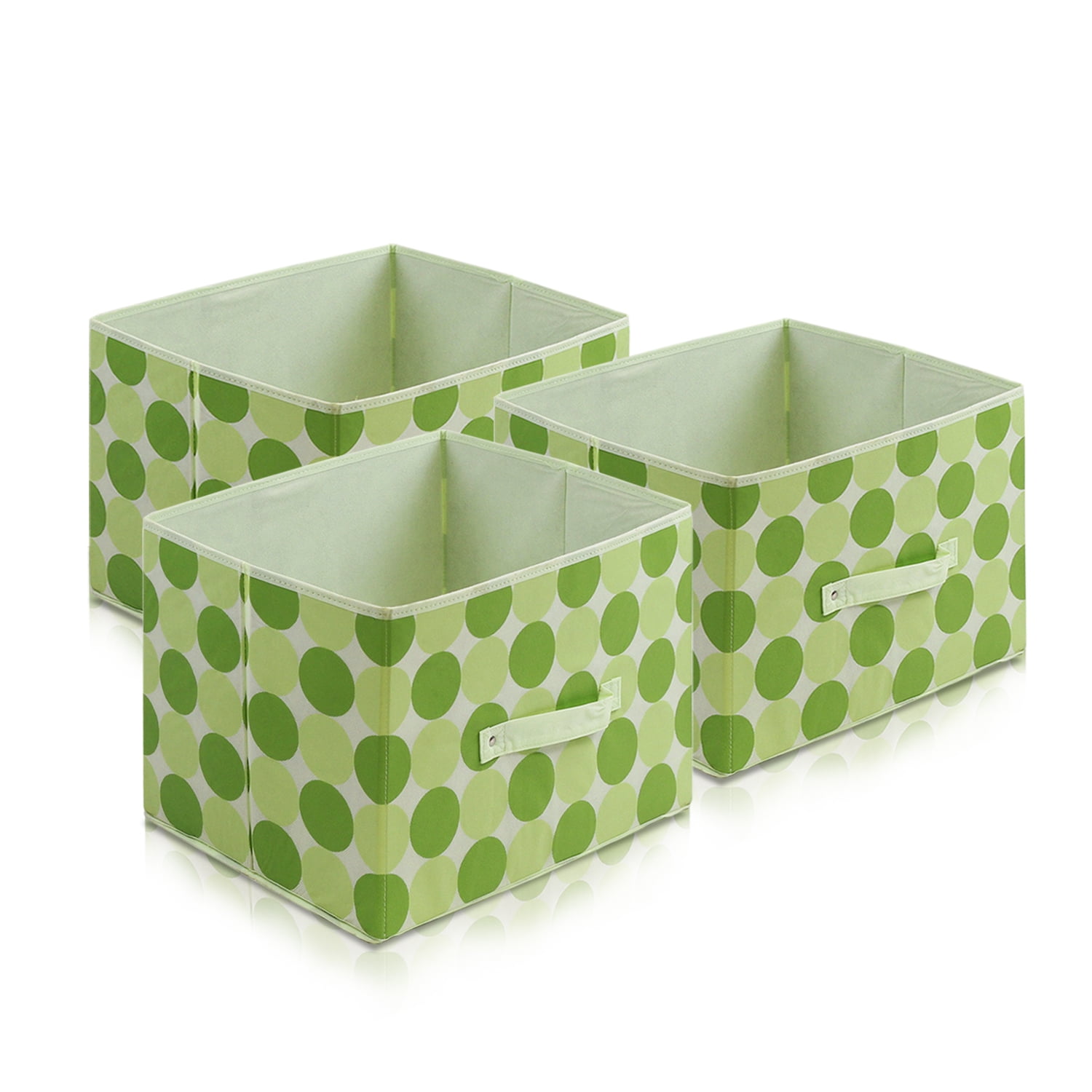 Furinno Laci Collapsible Soft Storage Bins, 3-Pack, Durable Non-Woven ...