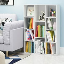 Free Shipping! Costway 3-tier Open Bookcase 8-Cube Floor Standing ...
