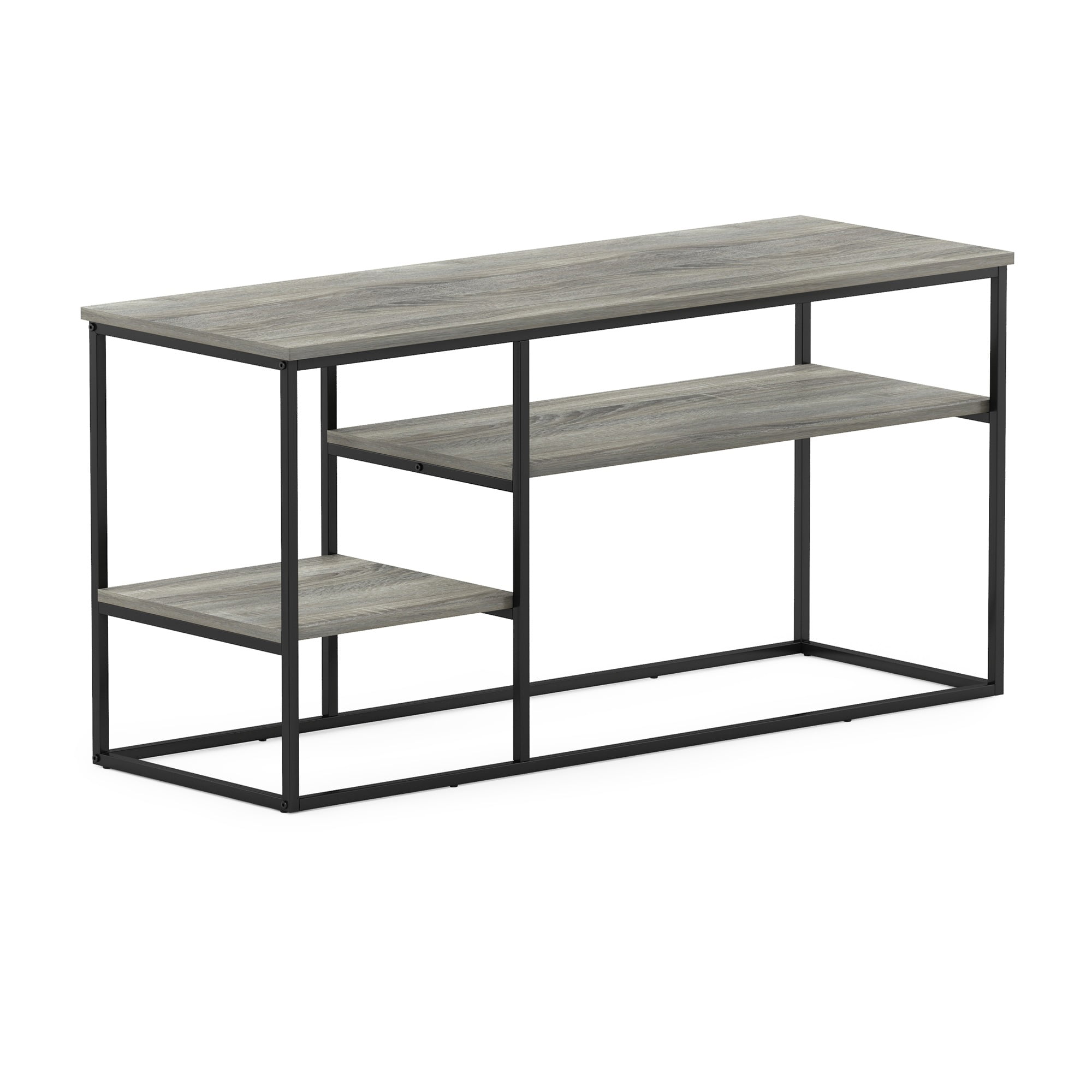 Furinno Moretti Modern Lifestyle TV Stand for TV up to 50 Inch, French ...