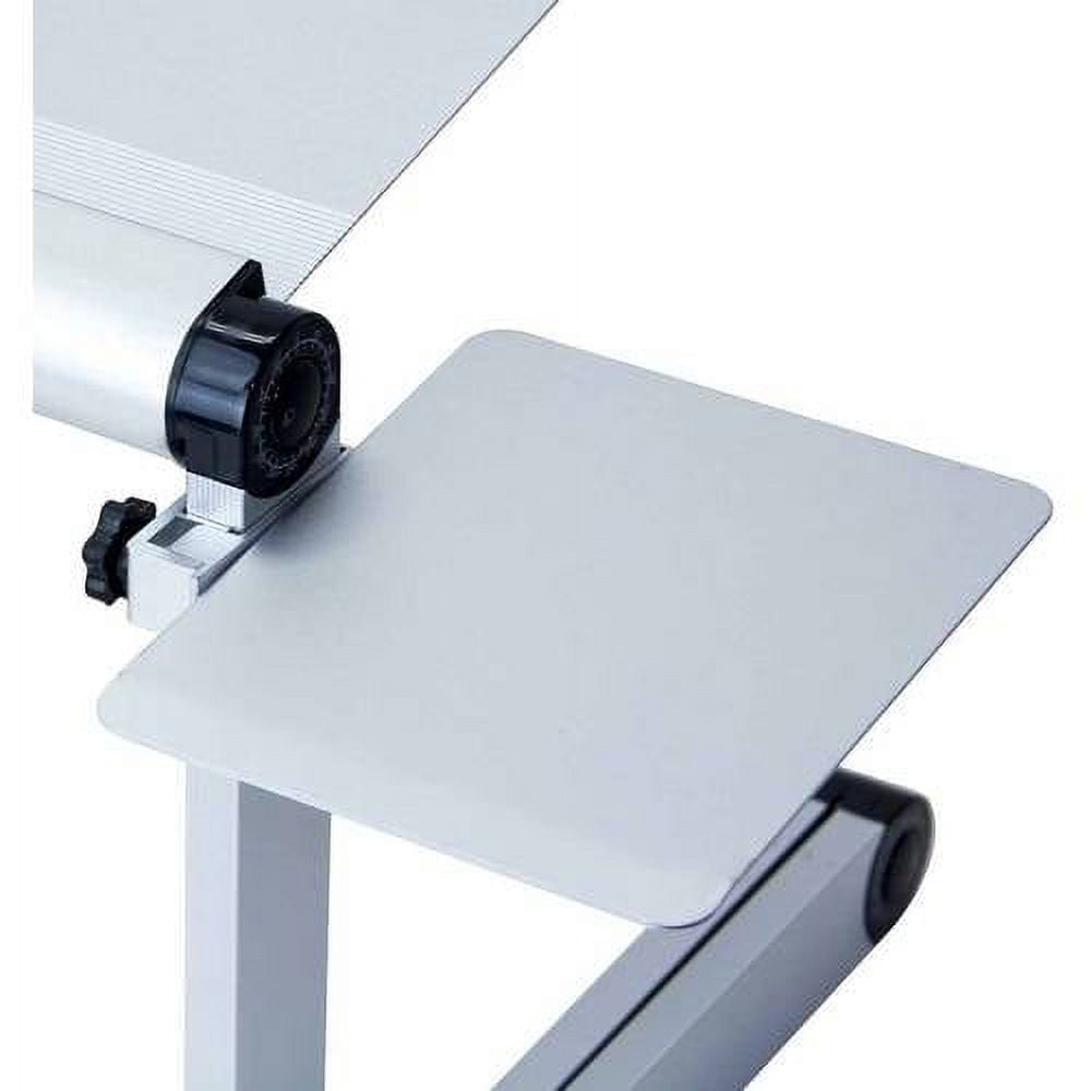 Furinno Mousepad Attachable to Aluminum Folding Laptop Tray Stand ...
