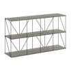 Furinno Wire 5-Tier Industrial Style Metal Frame Display Shelf, 16 Wide ...