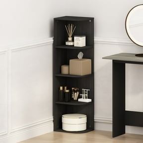 Corner Bookshelf With Storage