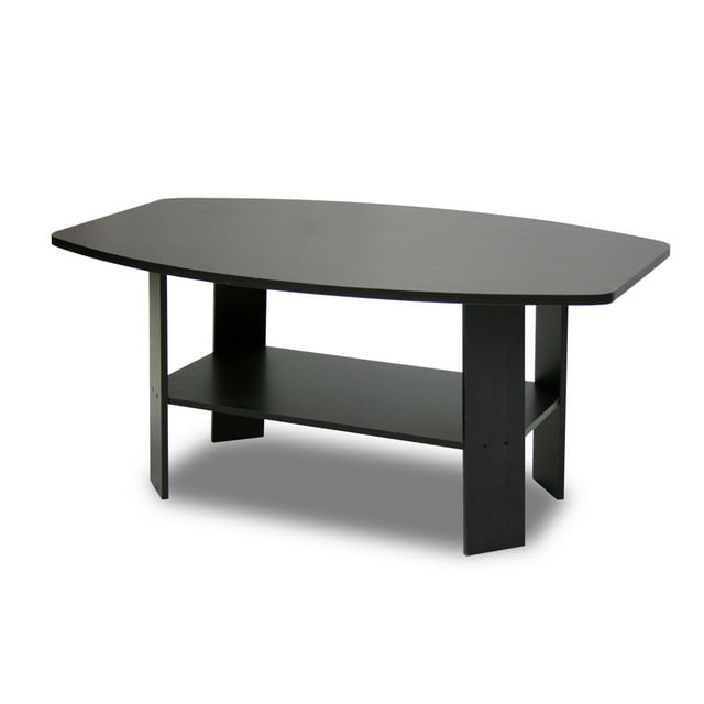 Furinno Simple Design Coffee Table with Easy Assembly, Espresso ...
