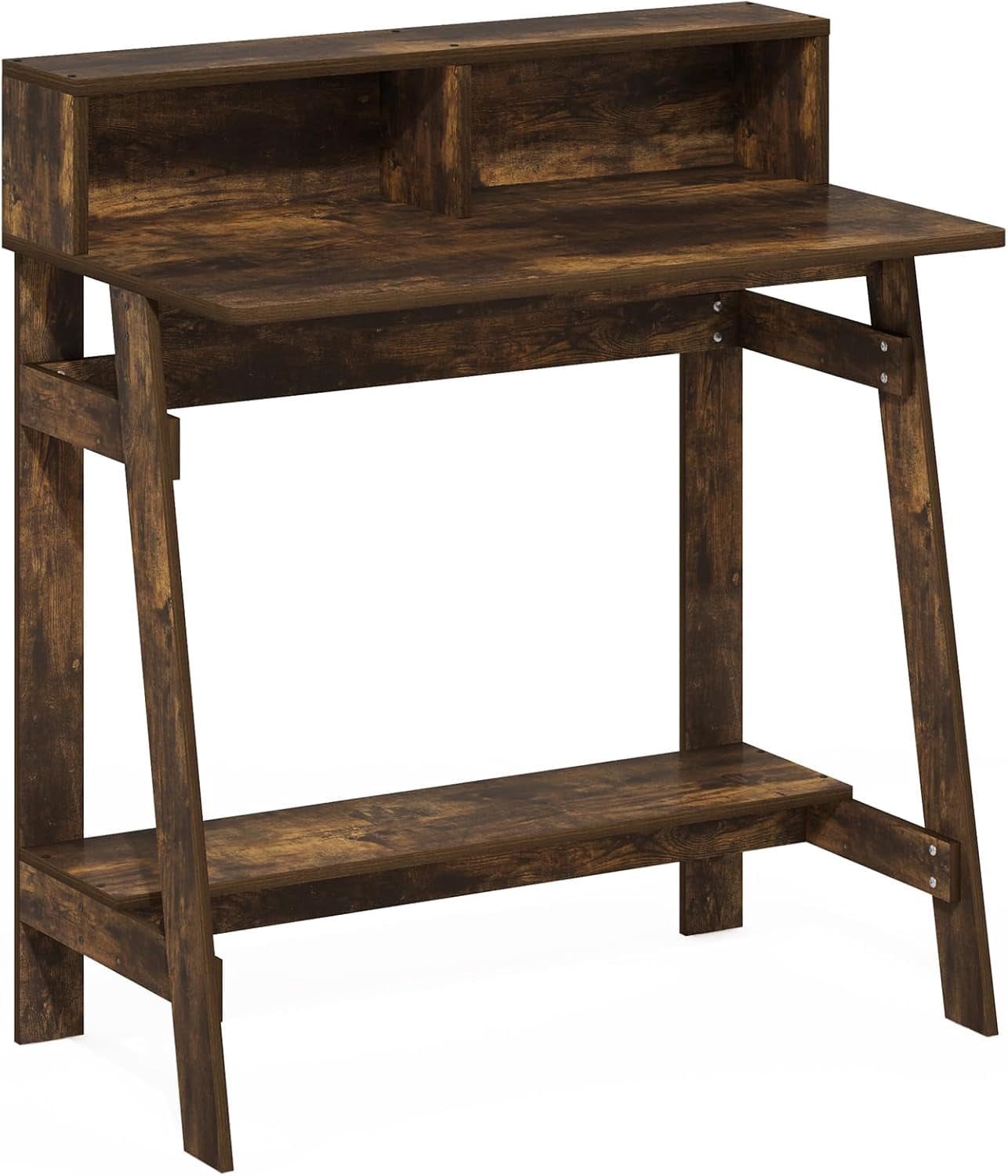Furinno Simplistic A Frame Computer Desk, Amber Pine - Walmart.com