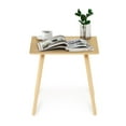 Furinno Theo Side Table, Oak - Walmart.com
