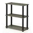 Furinno Turn-N-Tube 3-Tier Compact Multipurpose Shelf Display Rack with ...