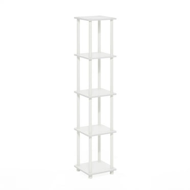 Furinno Turn-N-Tube 4-Tier Corner Display Rack Multipurpose Shelving ...