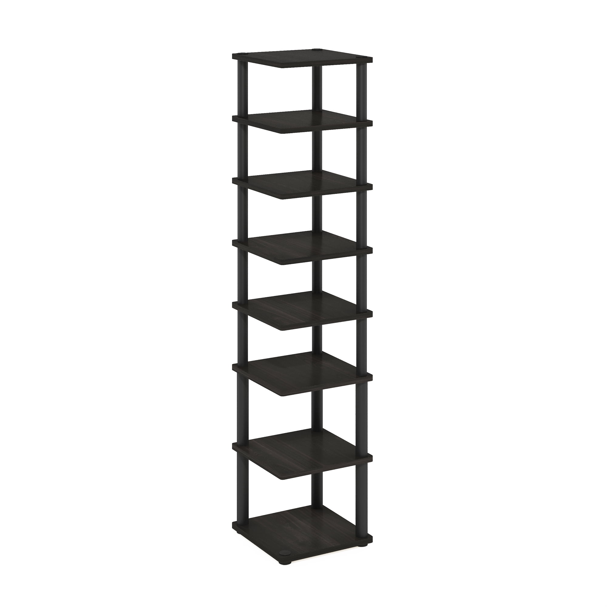 Furinno Turn-N-Tube 8-Tier Vertical Space Saving Free Standing Shoe ...