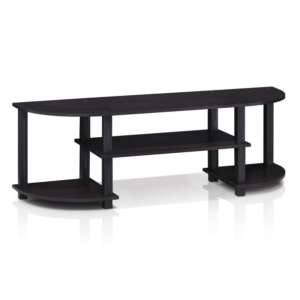 "Furinno Stand Wood Entertainment Center for TV - Toolless Assembly, up ...