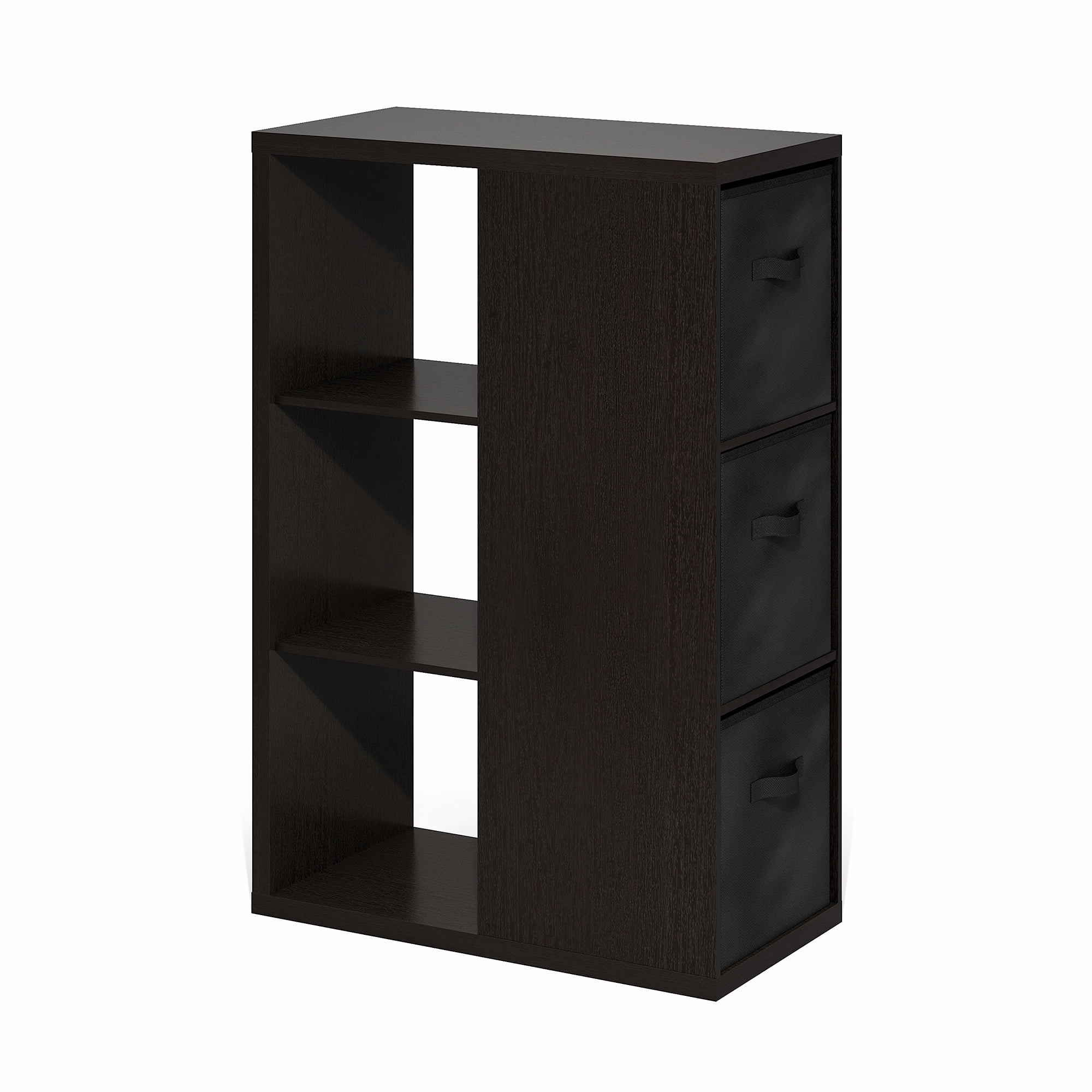 Furinno Viola 3-Tier Open Shelf Bookcase, Bookshelf, Storage Organizer ...