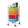 Furinno Wayar 8-Drawer Trolley, WS17186RB - Walmart.com