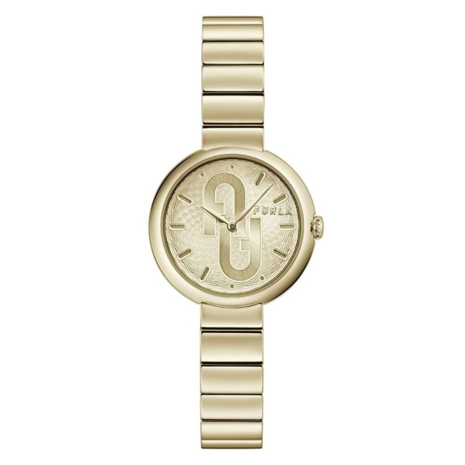 Furla Gold Stainless Steel Watch - Walmart.com