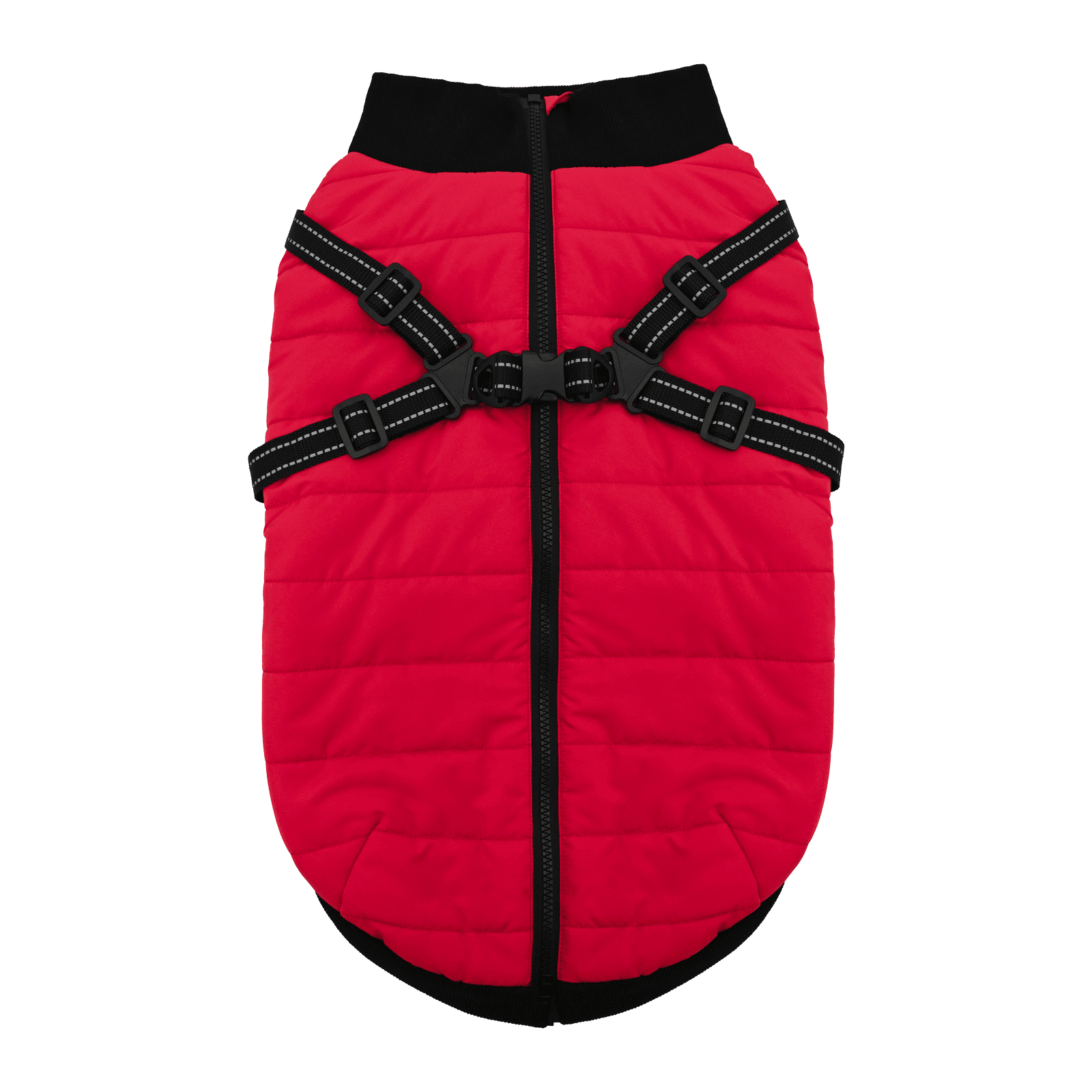 Furmate Dog Winter Coat with Harness, Waterproof Warm Jacket with ...