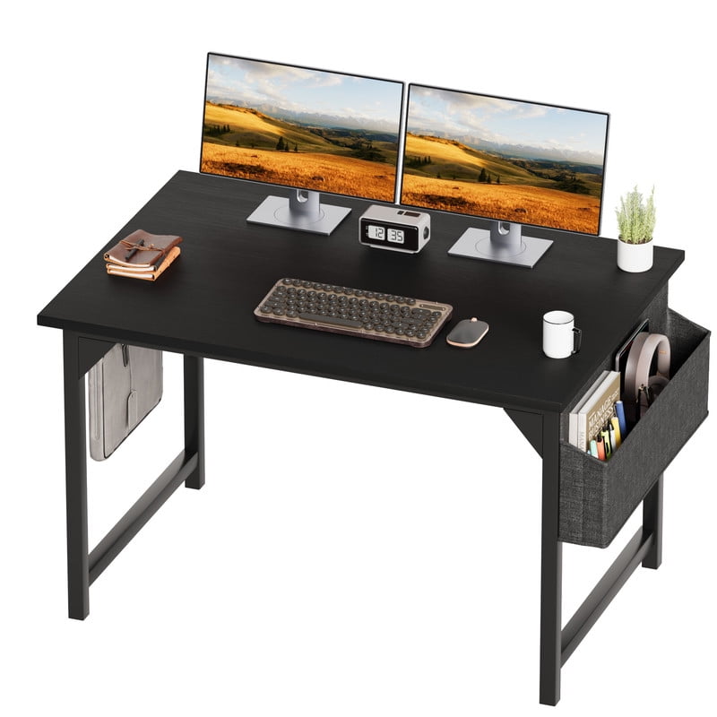 Furmax 40 Inch Office Desk Modern Computer Desk with Storage Bag ...