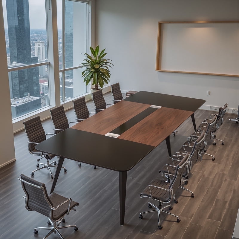 Furmax 8FT Conference Table for 10 People, 94.49L x 47.24W x 29.92H ...