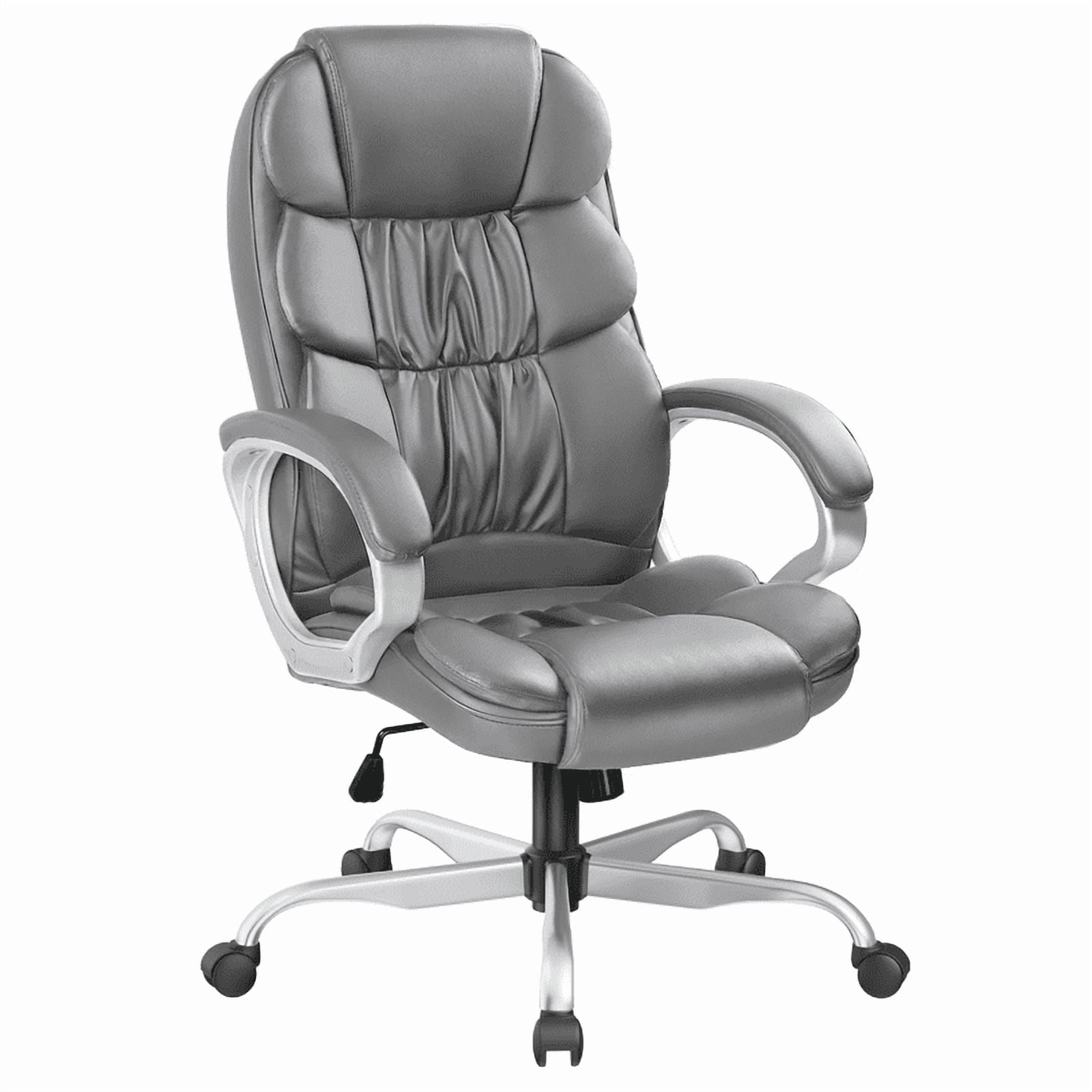 Furmax High Back Office Chair, Ergonomic Desk, Padded Armrests, PU ...
