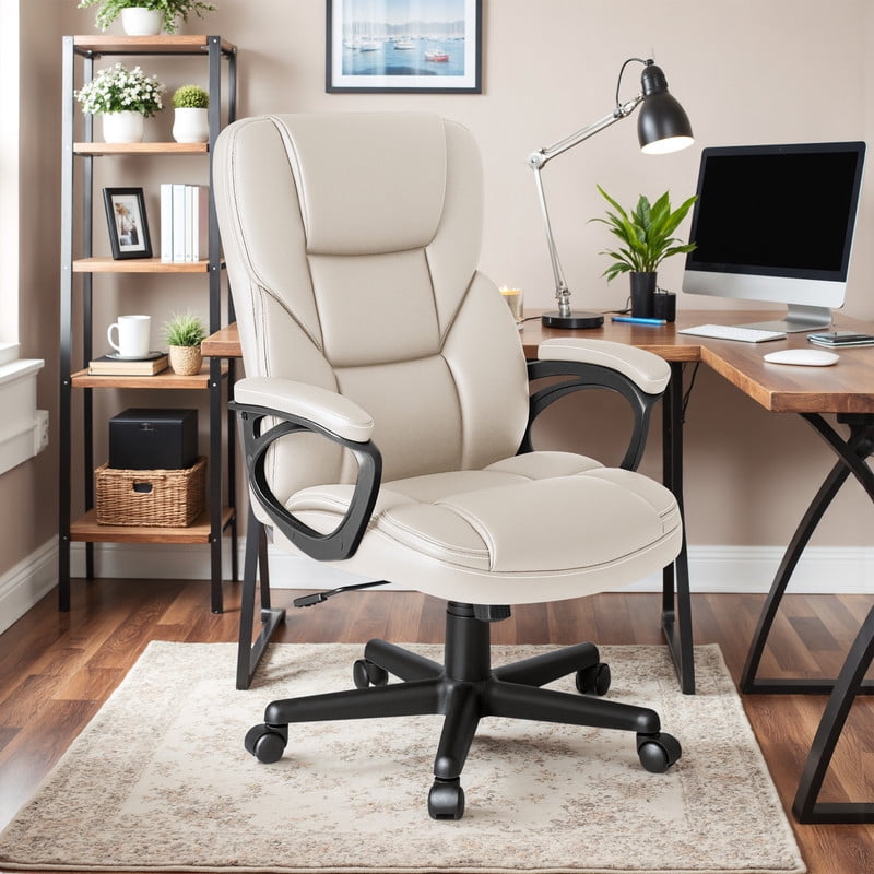 Furmax High-back Executive Office Chair with Lumbar Support Height ...