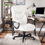 Furmax Ergonomic High-Back Executive Office Chair, Adjustable, PU ...