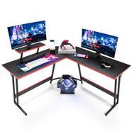Corner Computer Desk with Monitor Platform - Walmart.com