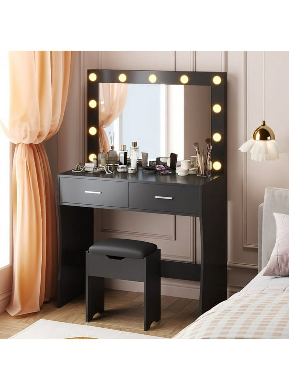 Lighted Makeup Vanity in Makeup Vanities - Walmart.com