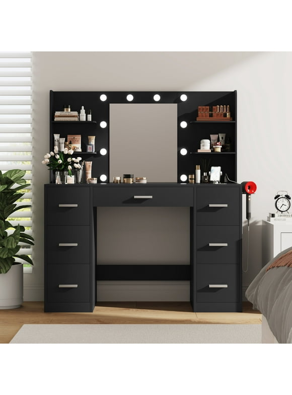 Lighted Makeup Vanity in Makeup Vanities - Walmart.com