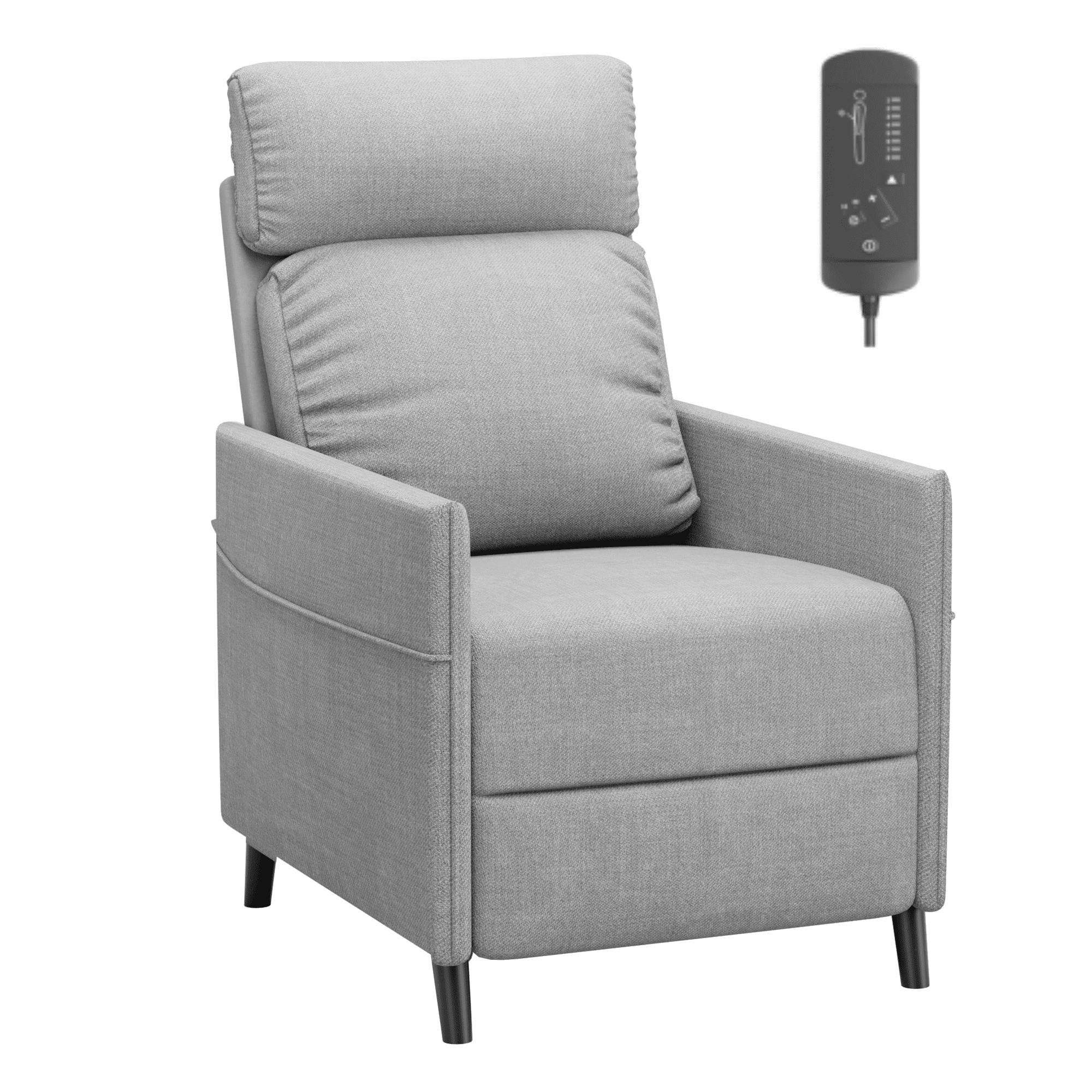 Furmax Firm Reclining Electronic Theatre Massage Chair, Ergonomic Sofa ...