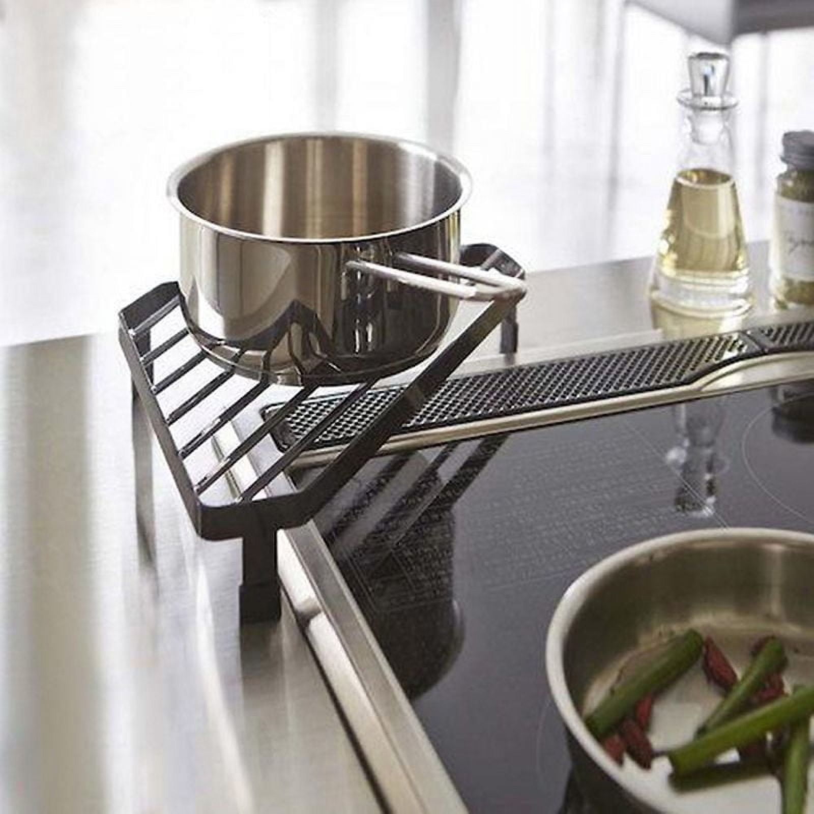 Furnace Angle Frame Wrought Iron Triangular Iron Frame Shelf Pot Rack ...