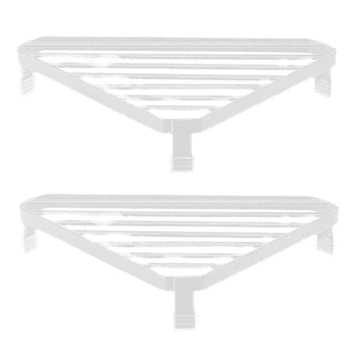 Furnace Angle Frame Wrought Iron Triangular Shelf Pot Rack Anti ...