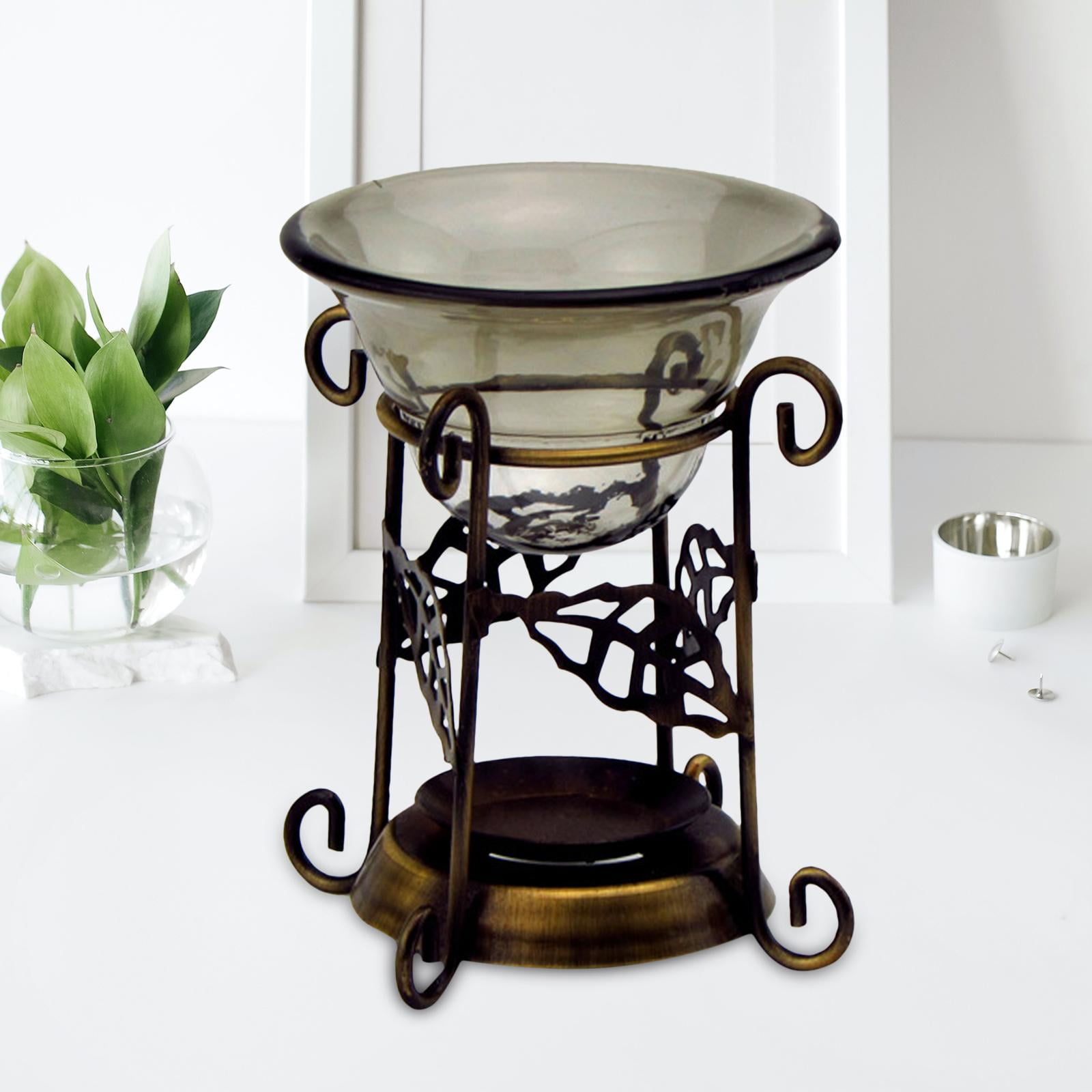 Furnace Burner Essential Oil Lamp Candle Holder Home Decoration Glass ...