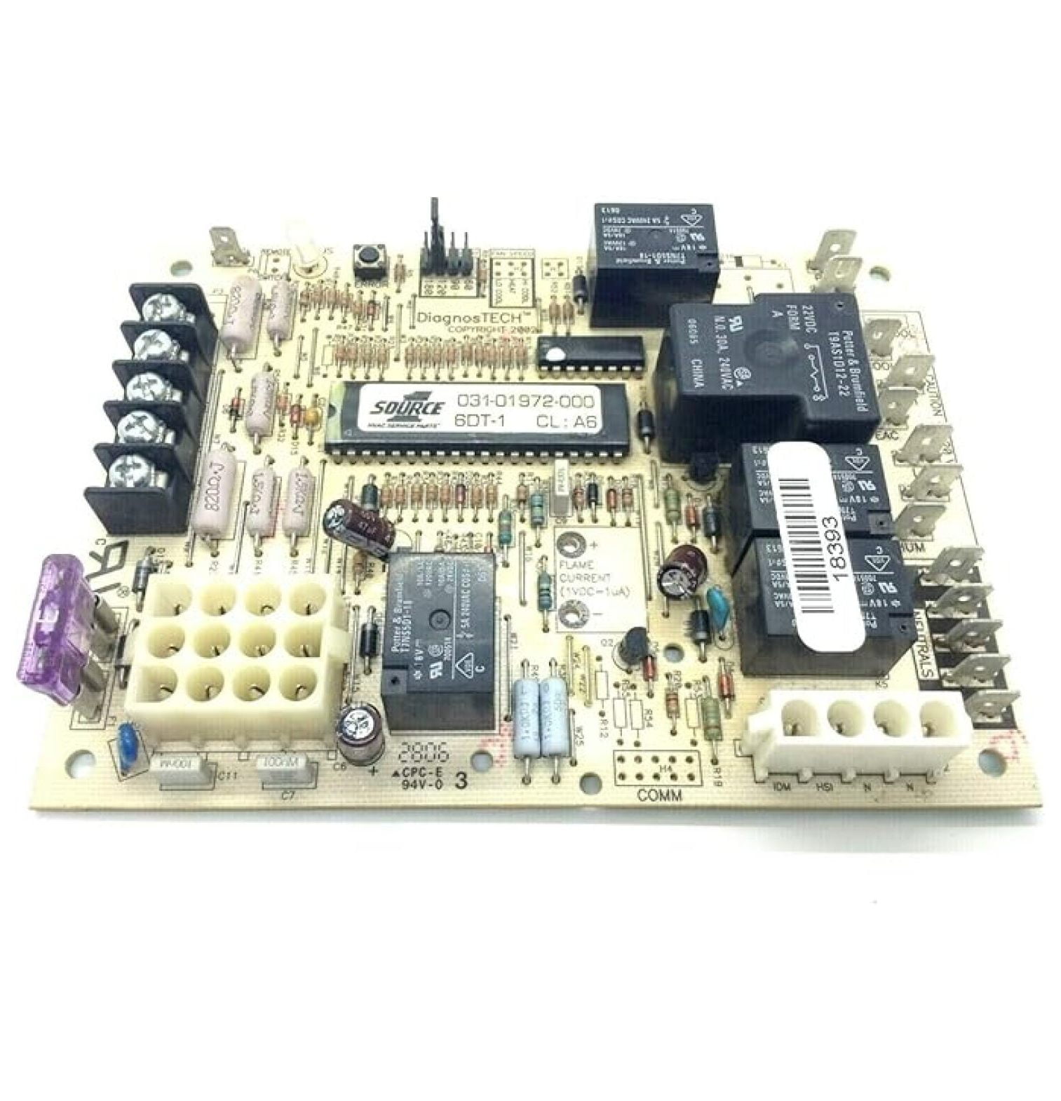 Furnace Control Board 031-01972-000 - Replacement Circuit Board for ...