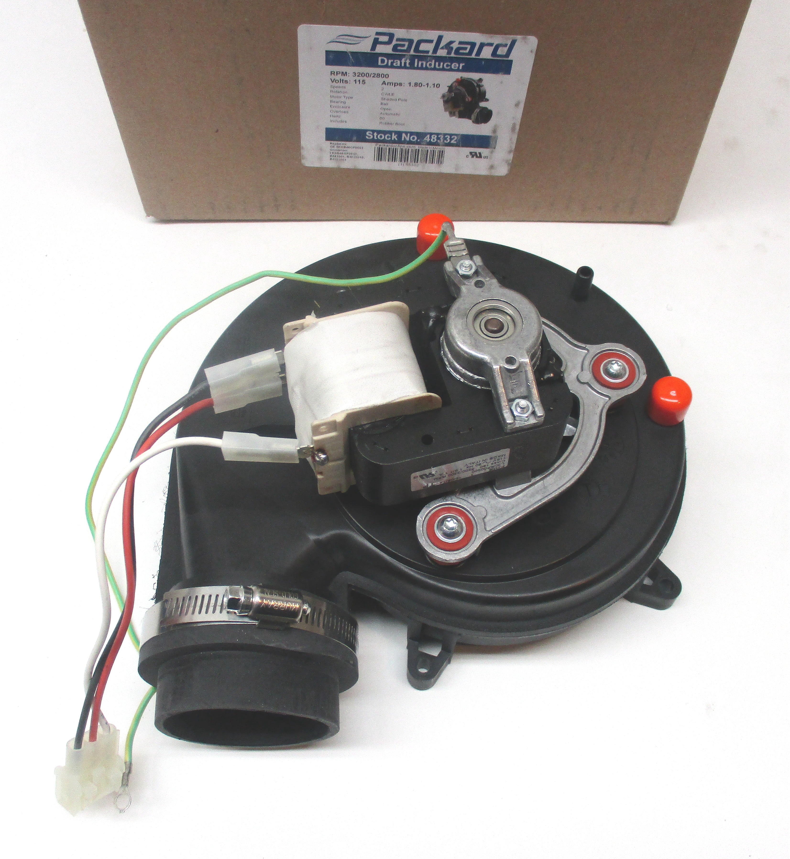 Furnace Draft Inducer Motor 48332 for Goodman B4833001 5KSP46GF0003S ...