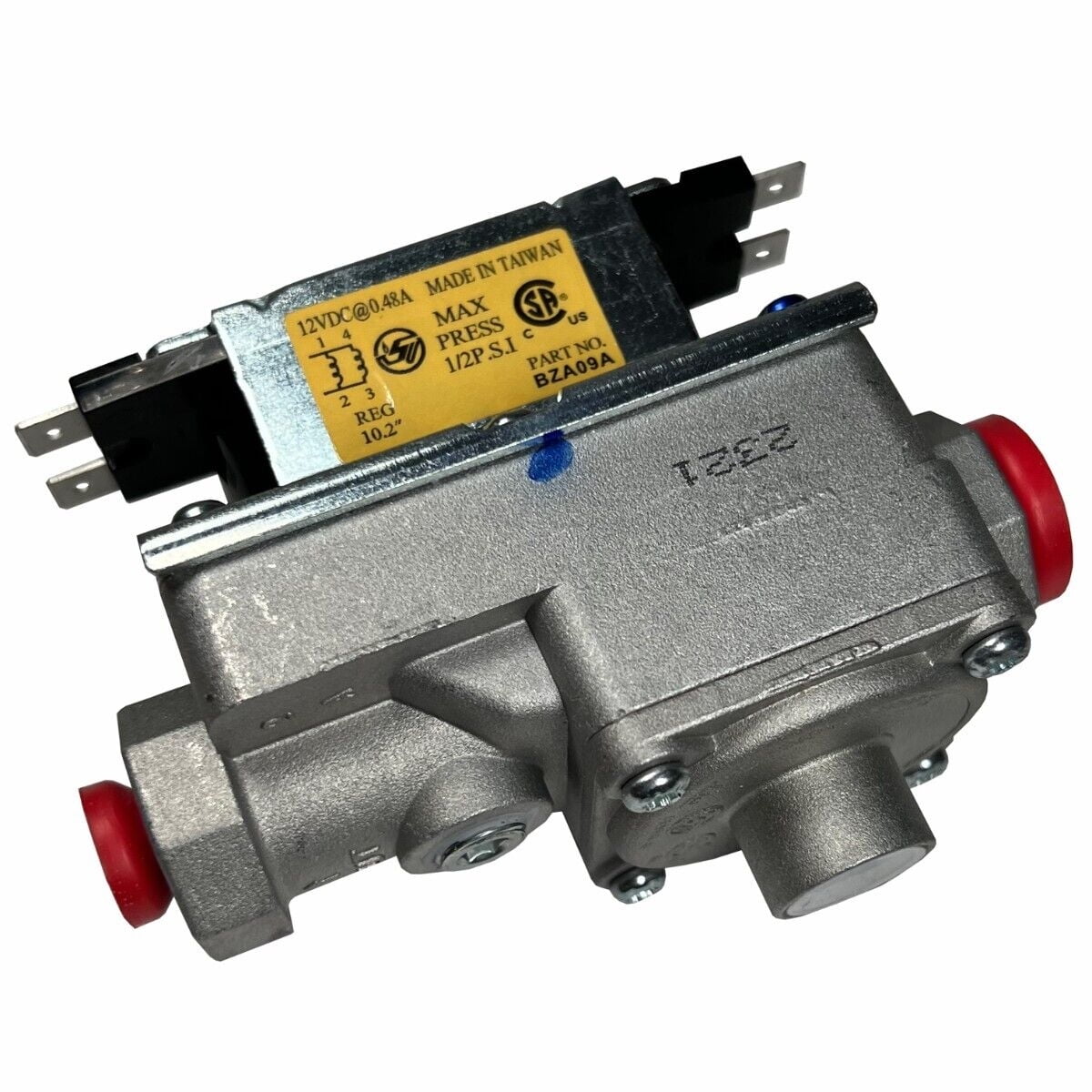 Replacement Part Furnace Gas Valve, Fits Suburban Models NT-12S, NT-16S ...